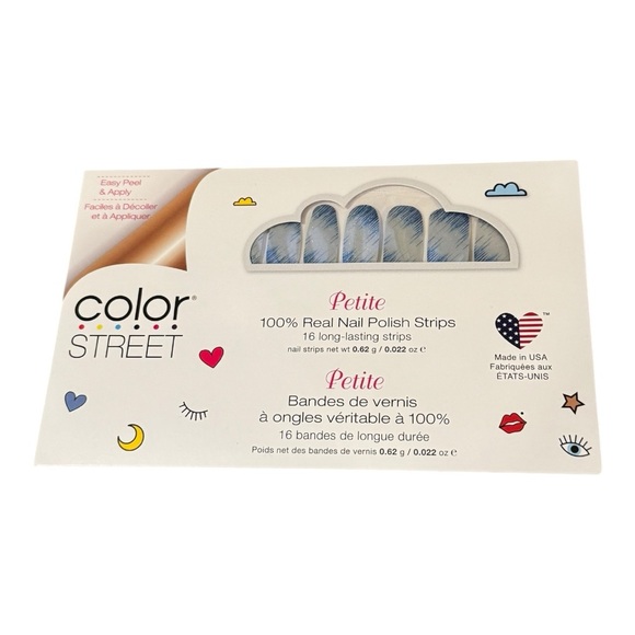 Color Street | Makeup | Color Street Petite Strike A Froze Silver ...